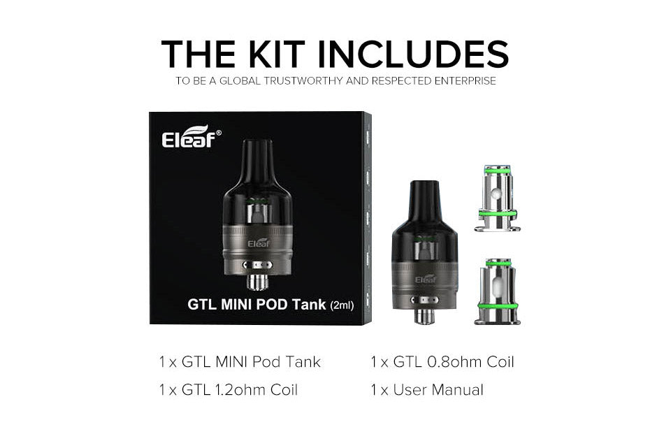 Eleaf GTL Mini Pod Tank – BEAST_VAPE